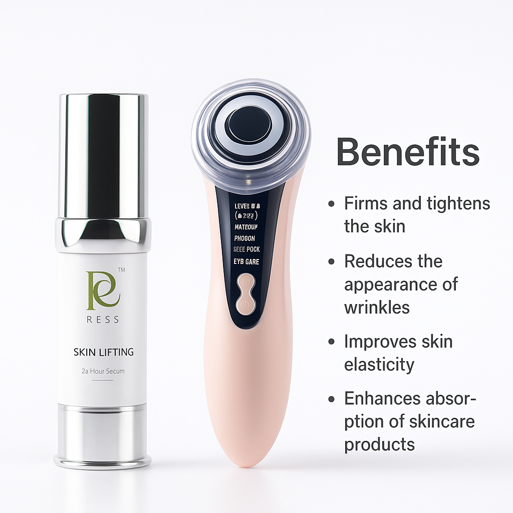 RE Skin Rejuvenator 3-in-1 Device & RE Skin Lifting Serum Set – www ...